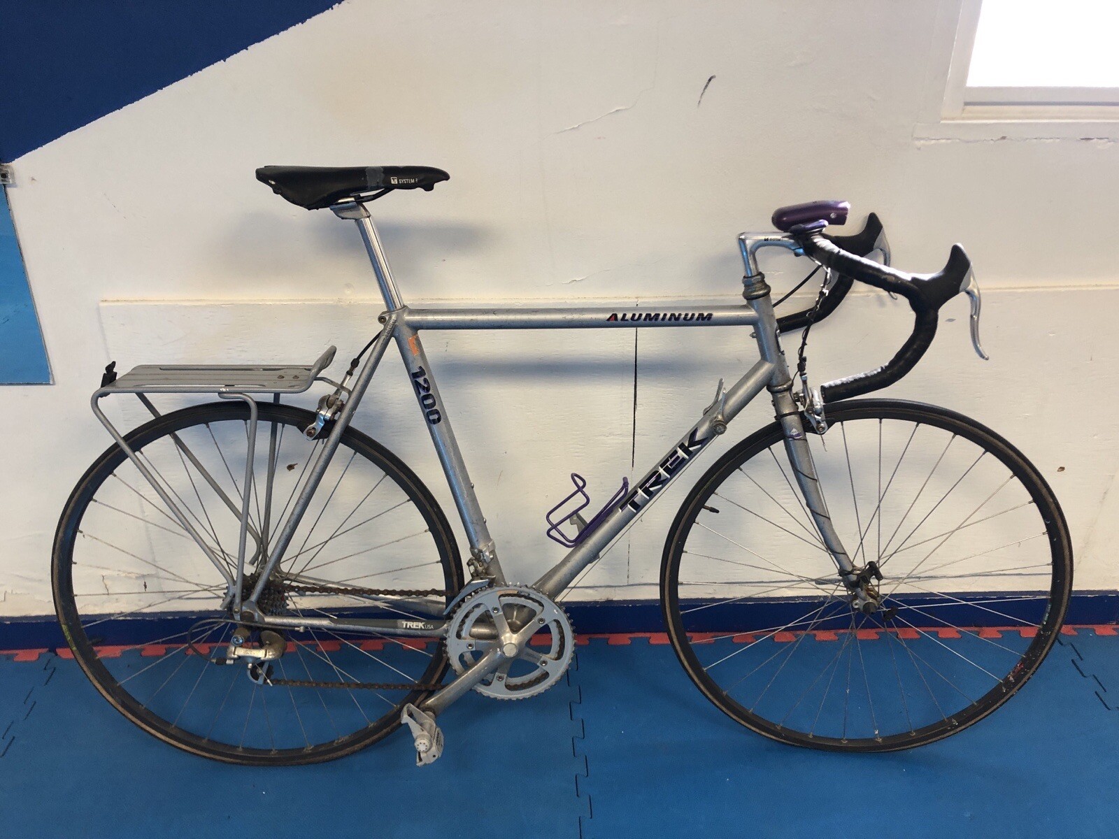 Trek 1200 Aluminum Bicycle Speckled Grey Vintage 1993 Serial 979537 | eBay