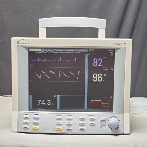 Datascope Passport 2 - Masimo Spo2, ECG, NIBP, TEMP & PRINTER -Same Day ...