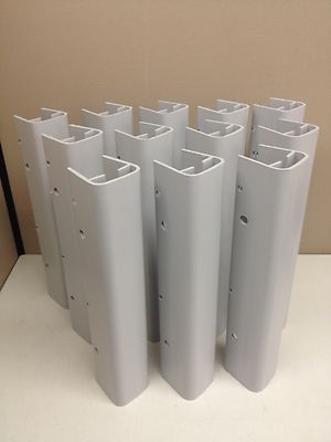 LOT of 12 NEW 18" Plastic Ridg-U-Rak Pallet Rack Upright Post Protector ...