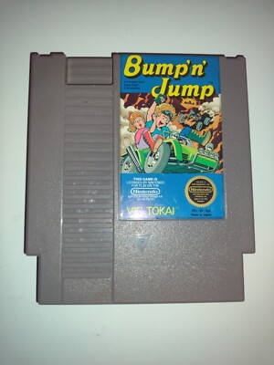 Bump 'n' Jump (Nintendo Entertainment System, 1988) NES Authentic Cart ...