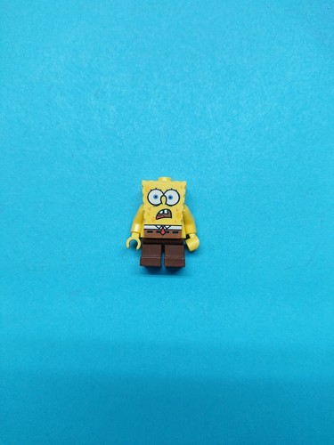 Lego SpongeBob SquarePants Minifigure SpongeBob - Shocked Look 4981! | eBay