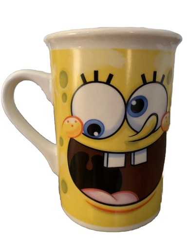 Sponge Bob Square Pants Coffee Mug Tea Cup SpongeBob Nickelodeon 2011 ...