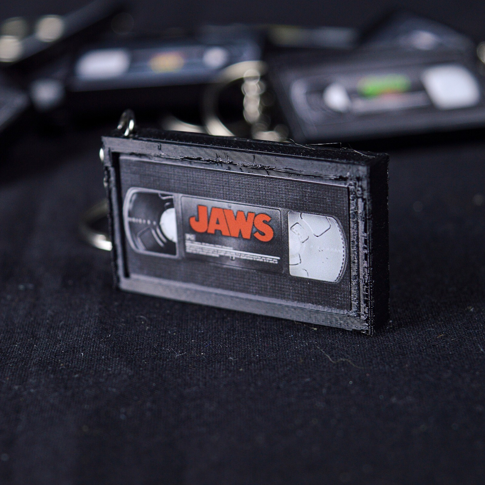 VHS MOVIE Tape Cassette Keychain 3D Printed Fan Art | eBay