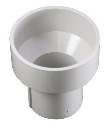 6x Kinetic PUDDLE FLANGE ADAPTORS 50x40mm PVC Light Grey | eBay Australia
