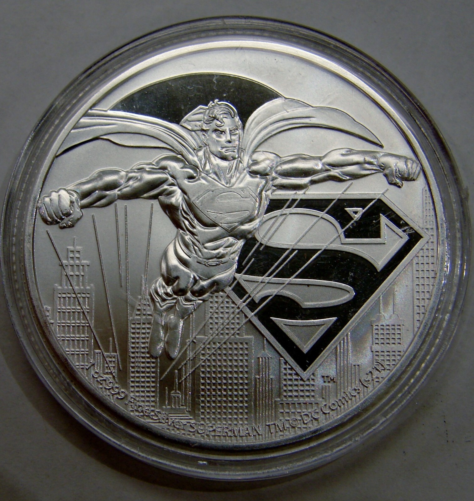Niue - 2021 - SUPERMAN - 1 oz. .999 Silver $2 - BU w/ Capsule | eBay