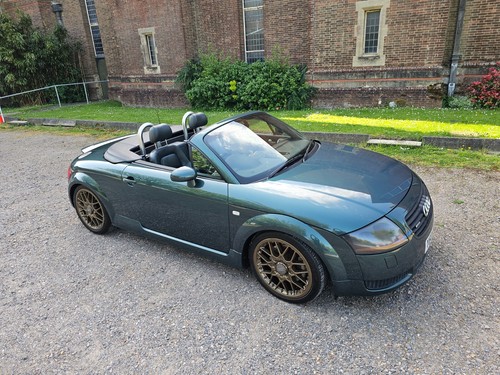 SUPERB RARE TRIPLE GREEN MK 1 2001 AUDI TT QUATTRO ROADSTER 225 BHP BAM ...