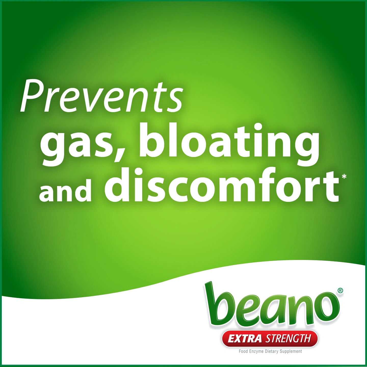 Beano Extra Strength Food Enzyme ULTRA 800 Dietary Supplement, 180 ...