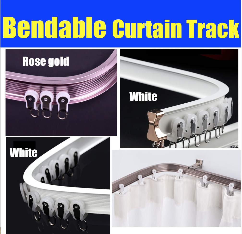 Aluminium Curtain Track Bay Window