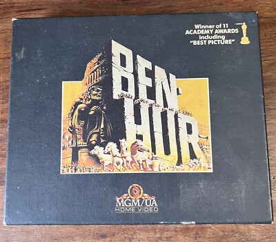 Ben Hur Motion Picture VHS in Collectors Case | eBay
