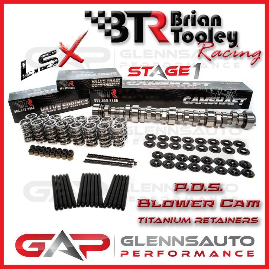 Brian Tooley Racing (BTR) Stage 1 "Torque" LSA PDS Supercharged Cam Kit ...