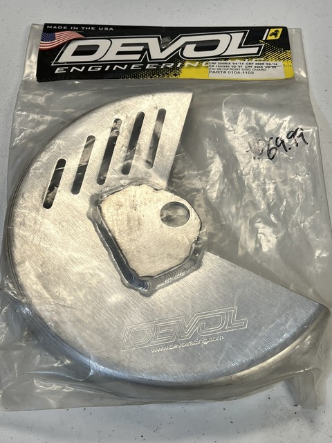 Devol - 0104-1103 - Disc Guard, Front for sale online | eBay