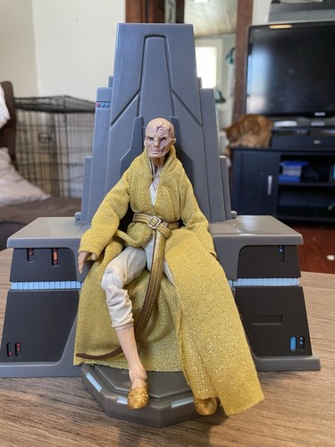 Supreme Leader Snoke Throne Room Star Wars The Black Series 6" Hasbro ...