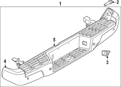 Genuine Nissan Bumper Side 85222-9BU0B | eBay