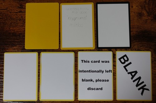 Pokemon Blank Filler HGSS, German PCD, Error Misprint Lot of 7 Pokemon ...
