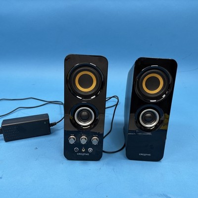 Creative T30 Wireless Bluetooth 2.0 and Line Input Computer Speaker ...