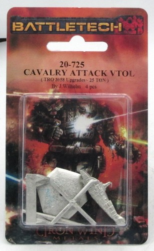 Battletech 20-725 Cavalry Attack VTOL (TRO 3058 Upgrades) Helicopter ...