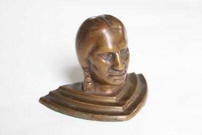 antique bronze native american indian indigenous | jennings co slot ...