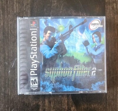 Syphon Filter 2 (Sony PlayStation 1, 2000) 2 Disc No Manual PS1 Tested ...