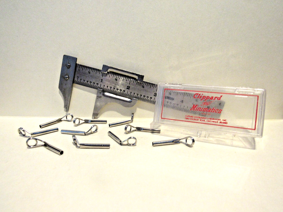 Fly-Rod Tip-Top Guides - Sz. #6 - Clippard Co. - 2.4MM. Tube IDs ...