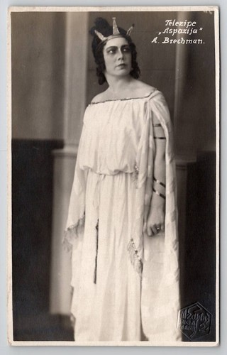 RPPC Latvia Opera Singer In Costume Brechman Portrait Real Photo ...