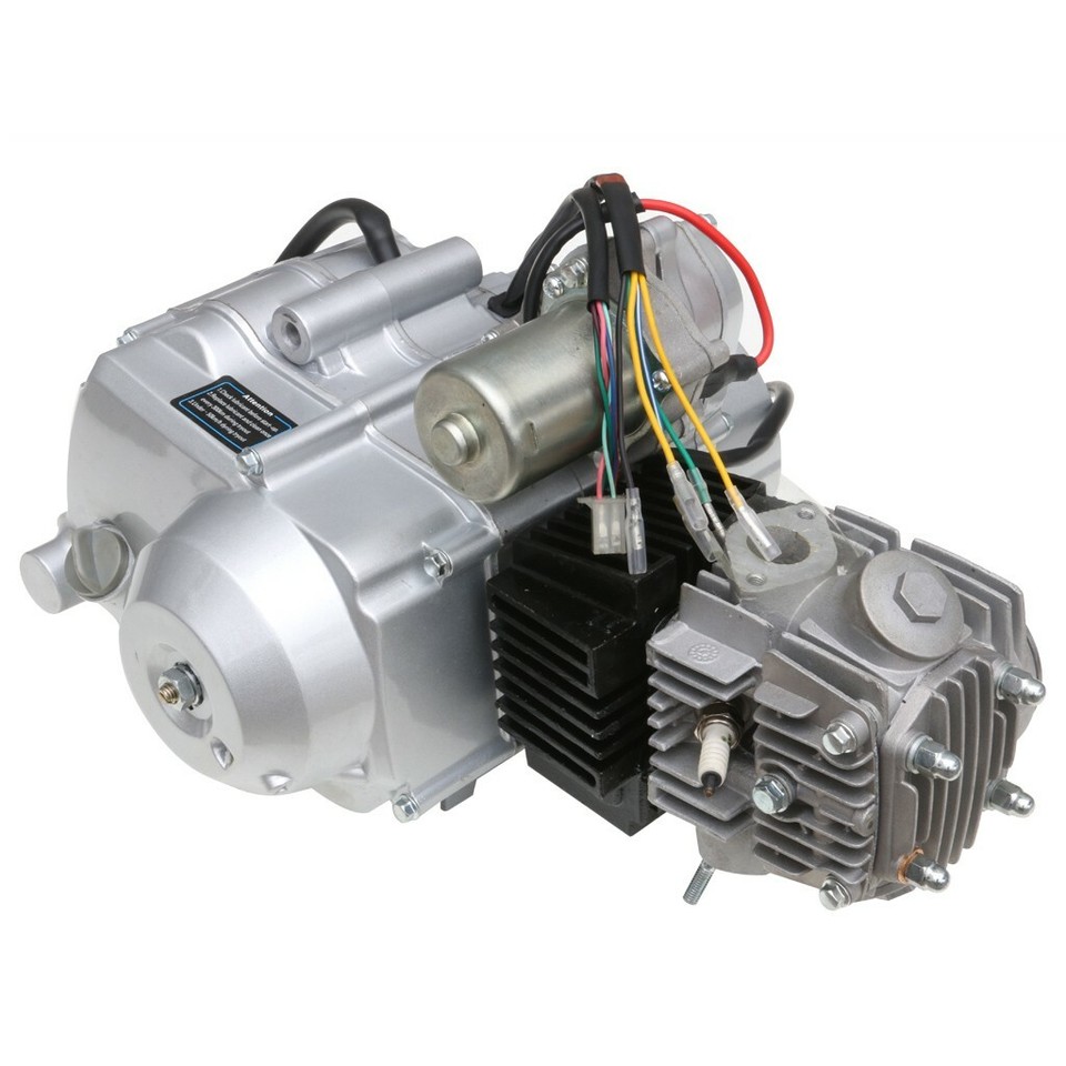 125cc Engine Motor Kit Semi Auto Four Wheeler ATV Go Kart Tricycle Quad ...