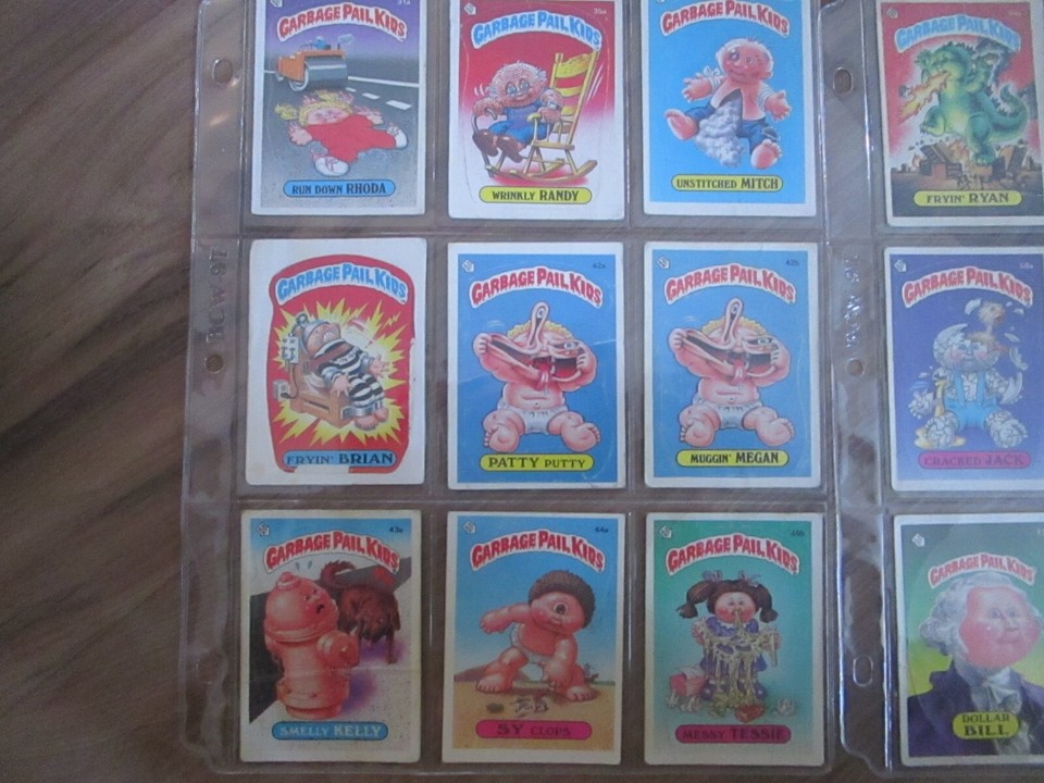 Garbage Pail Kids Vintage Lot, fryin' Brian and lots more | eBay