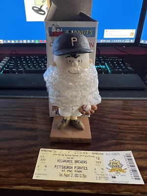 Charlie Brown Bobble Head SGA Pittsburgh Pirates 2003 | eBay