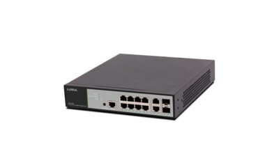 USED Luxul XMS-1208P - 12 Port With 8 Port POE+ Managed Switch (With ...