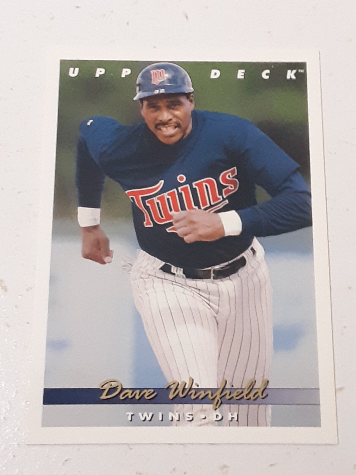 Dave Winfield Minnesota Twins 1993 Upper Deck Card #786 | eBay