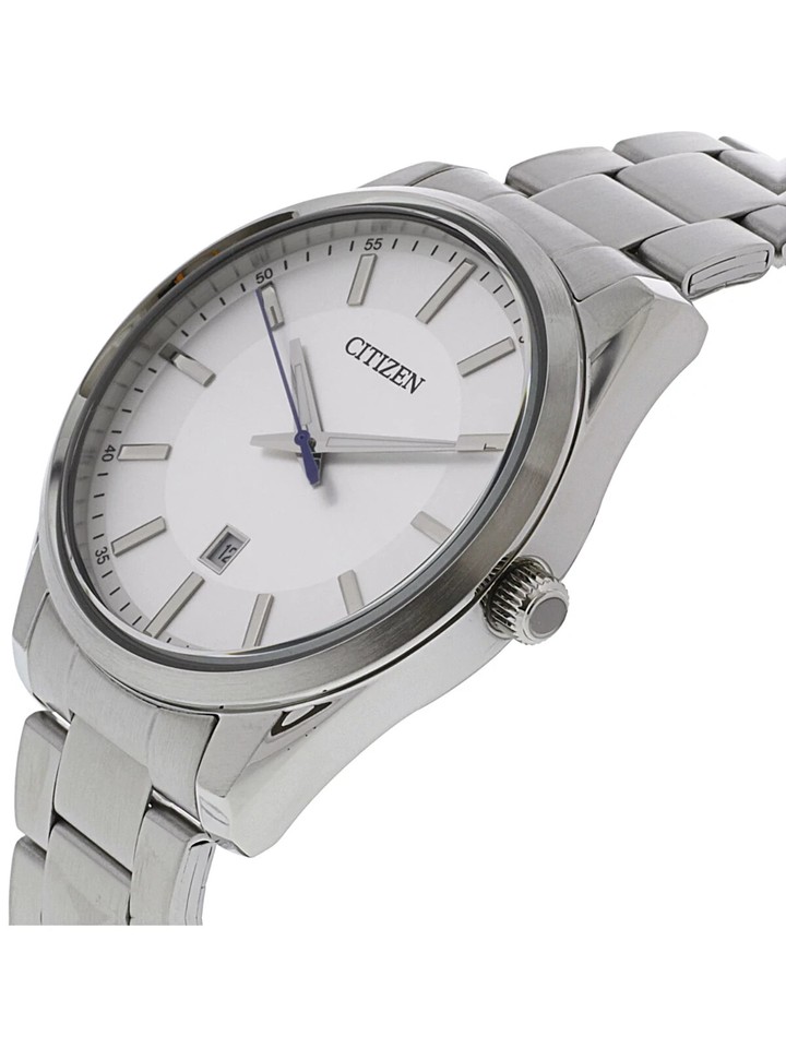 Citizen Men's Date Quartz Stainless Steel Watch BI1030-53A NEW | eBay