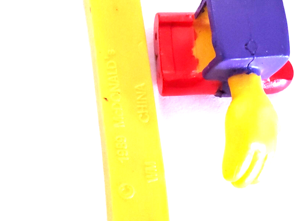1989 McDonald's Happy Meal Toy Froggy Scuba Diver Bendy French Fry | eBay