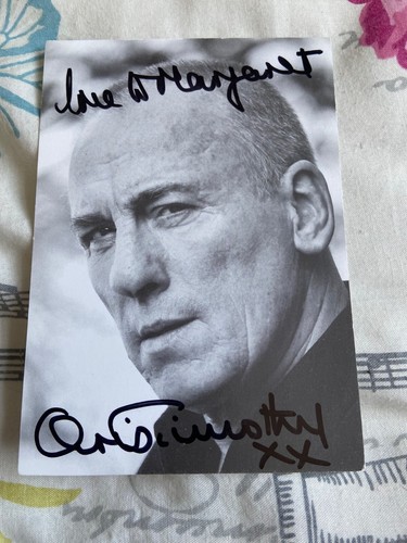 Christopher Timothy signed photo All Creatures Great & Small actor ...