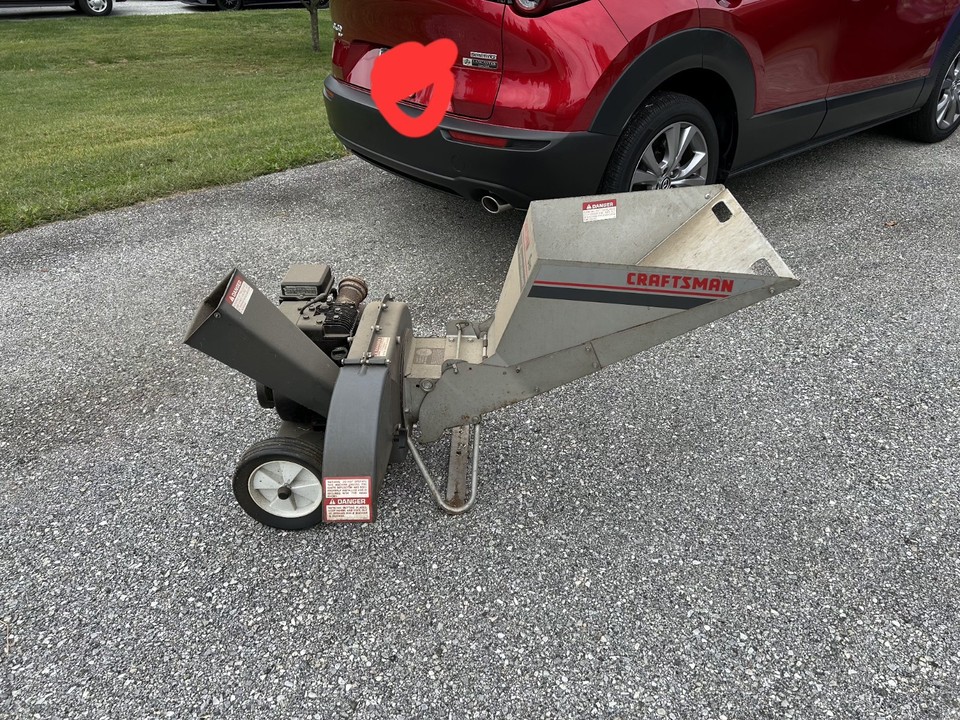 Sears Craftsman 5 HP Chipper Shredder | eBay