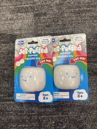 JET PUFFED MARSHMALLOW Squishy SUPER SOFT Squishi SCENTED Squeeze Toy ...