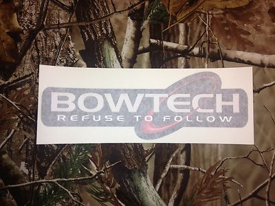 LG Refuse to follow BOWTECH bow / bows vinyl decal - archery hunting ...
