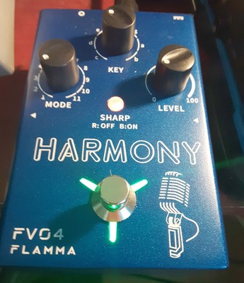 FV04 Harmony Vocal Processor Effects Pedal Reverb 12 Pitches ~ FREE ...