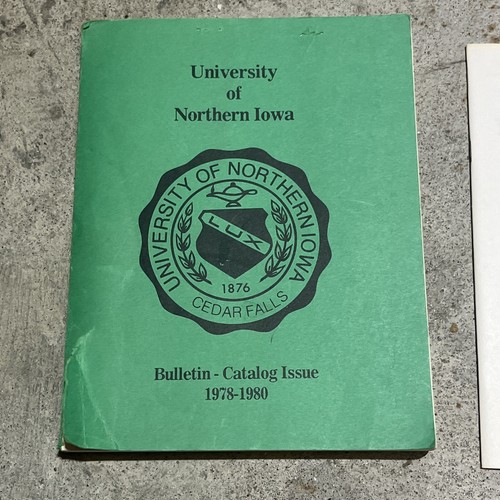 Bulletin - Catalog Issue 1978-1980 University Of Northern Iowa UNI ...