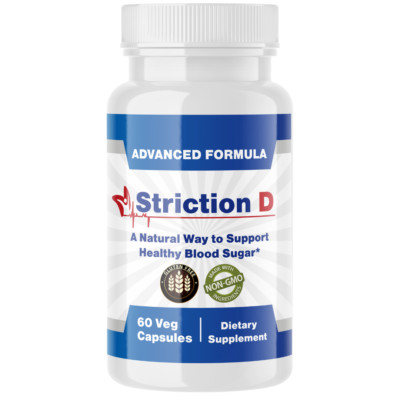 StrictionD Advance Formula Support Healthy Blood Sugar - 60 Capsules | eBay