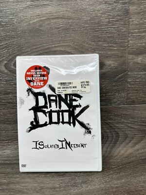 new - DANE COOK - sealed - ISOLATED INCIDENT - laugh factory Hollywood ...