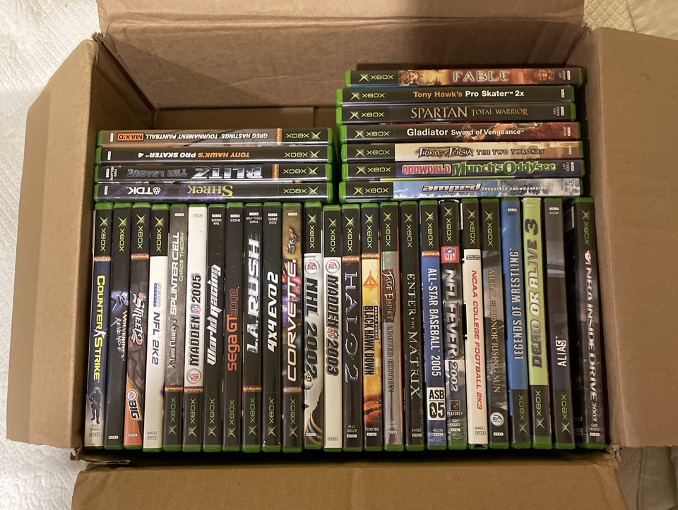 XBOX Original Games Lot - 36 Games *Read Description For More Details ...