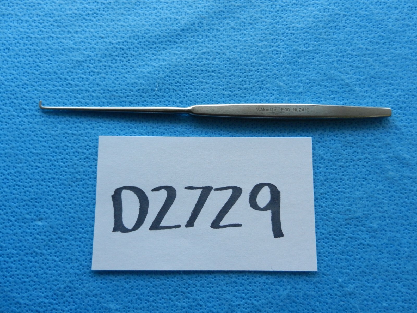 D2729 V. Mueller Surgical Adson Blunt Hook Probe NL2410 | eBay