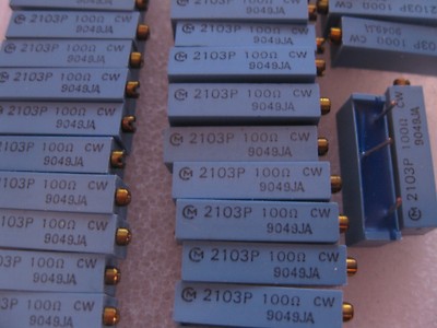 5x POT2103P-1-101 CW 100 Ohm Trim Pot Murata | eBay