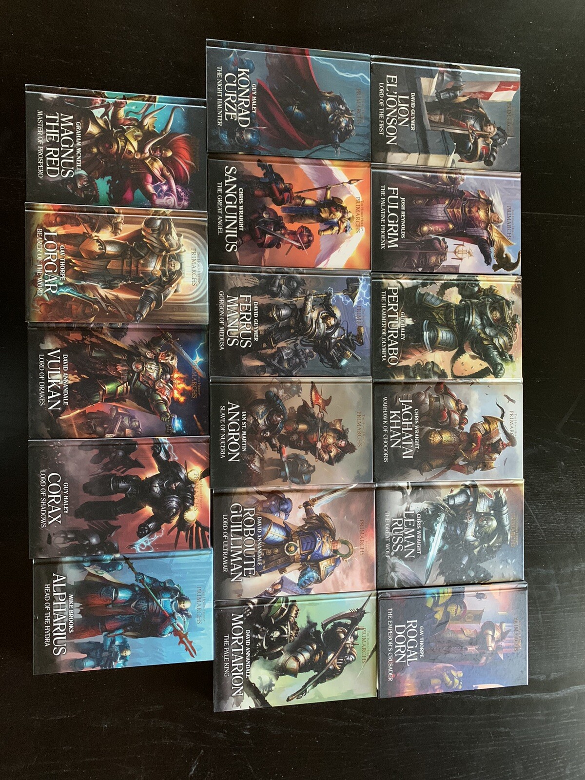 Horus Heresy - Primarch Series - All 17 Primarch Books Black Library | eBay