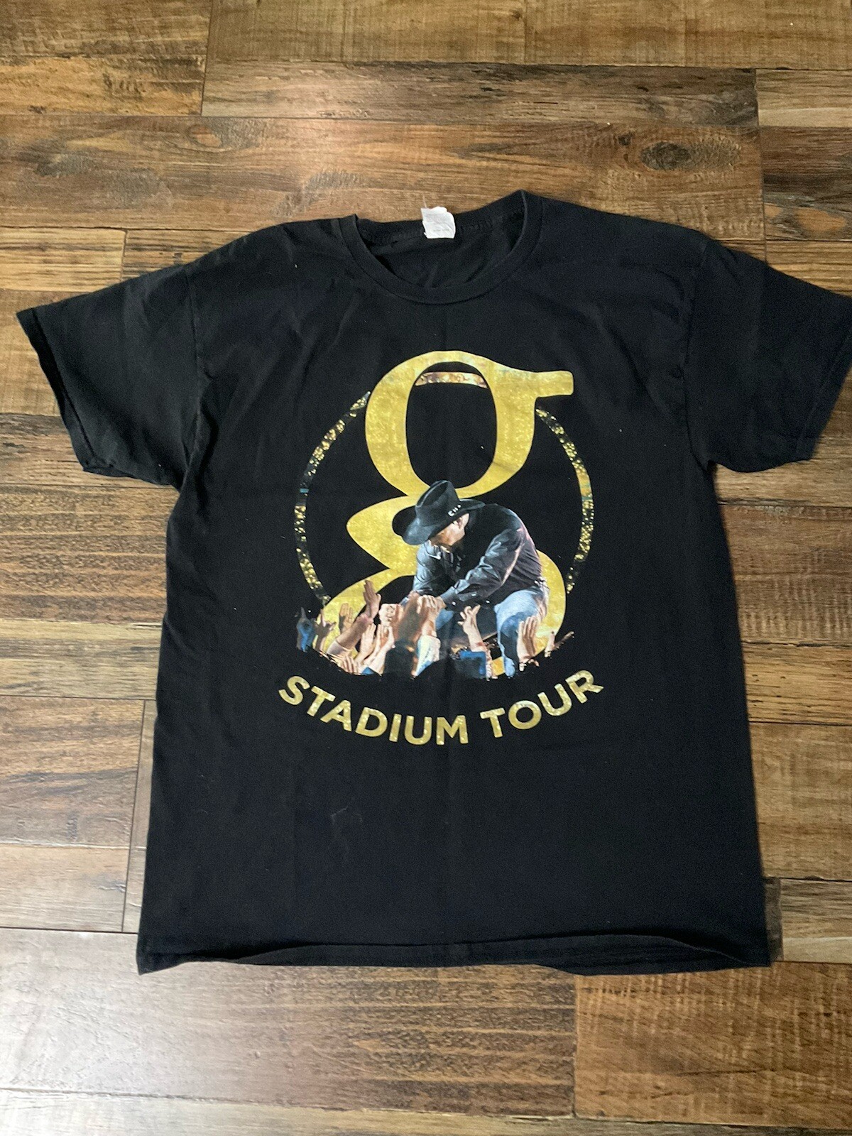 #126 Garth Brooks 2022 stadium tour black shirt size … - Gem