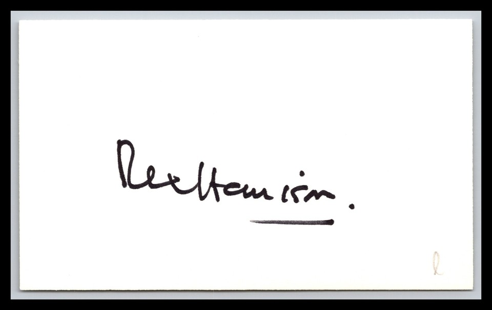 Rex Harrison - Actor - 3x5 Card - Signed / Autograph (e) | eBay