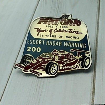 Mid Ohio Car Course 25th Anniversary Escort Radar 200 Indy Race Car ...