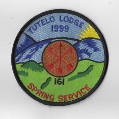 OA Tutelo Lodge 161 1999 Spring Service BLK Bdr. BRMC 599 Roanoke, VA ...