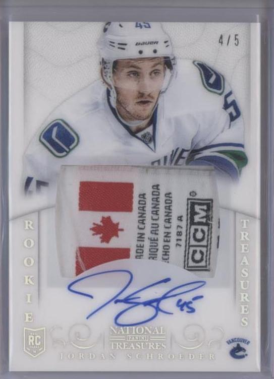 2013-14 Panini National Treasures - Rookie Treasures Patch Autograph ...