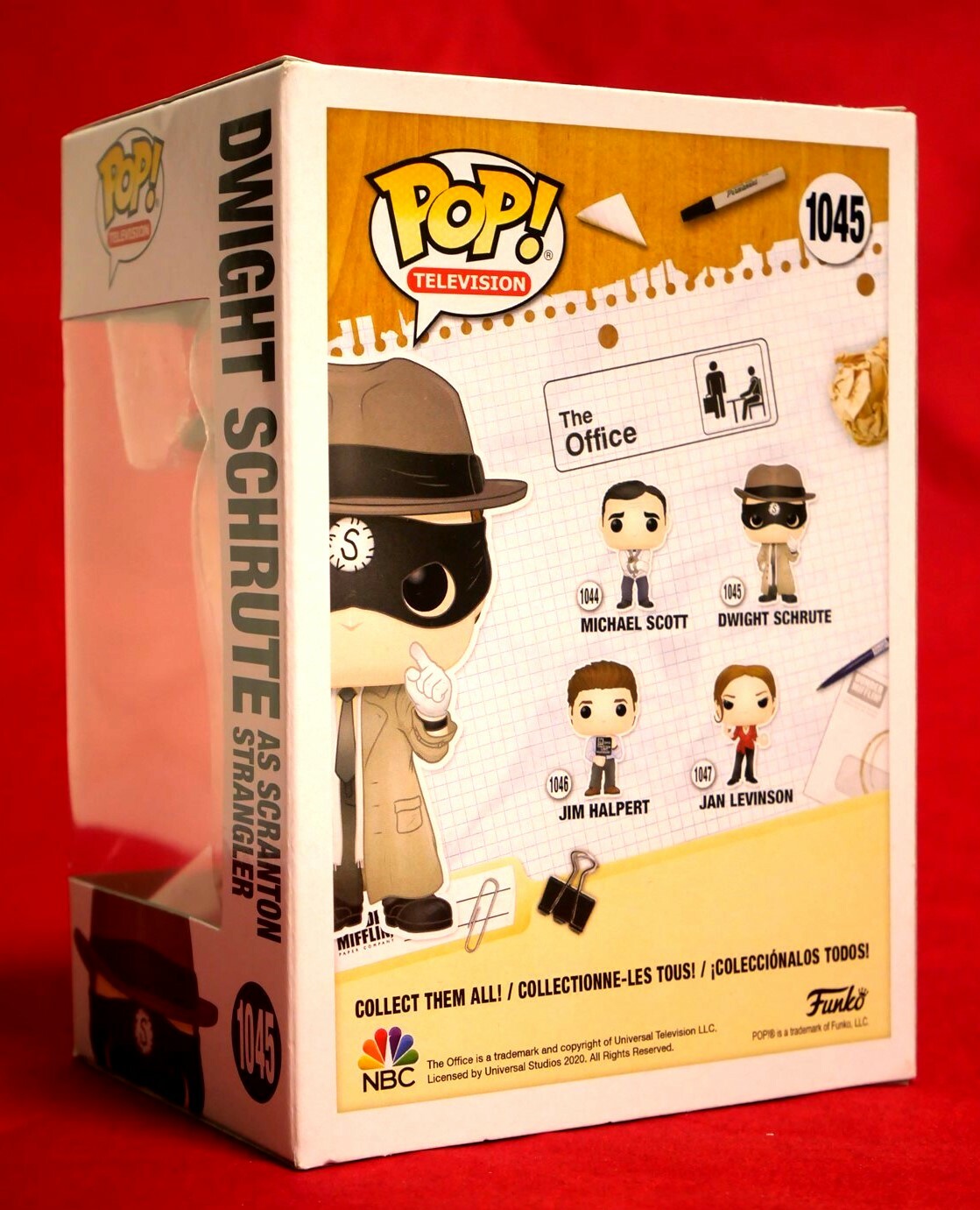 The Office Funko Pop Dwight Schrute Scranton Strangler #1045 Vinyl MIB ...