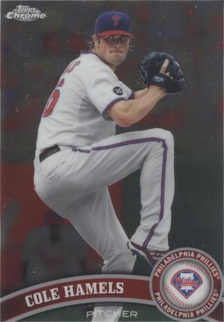 2011 Topps Chrome - Cole Hamels #156 for sale online | eBay